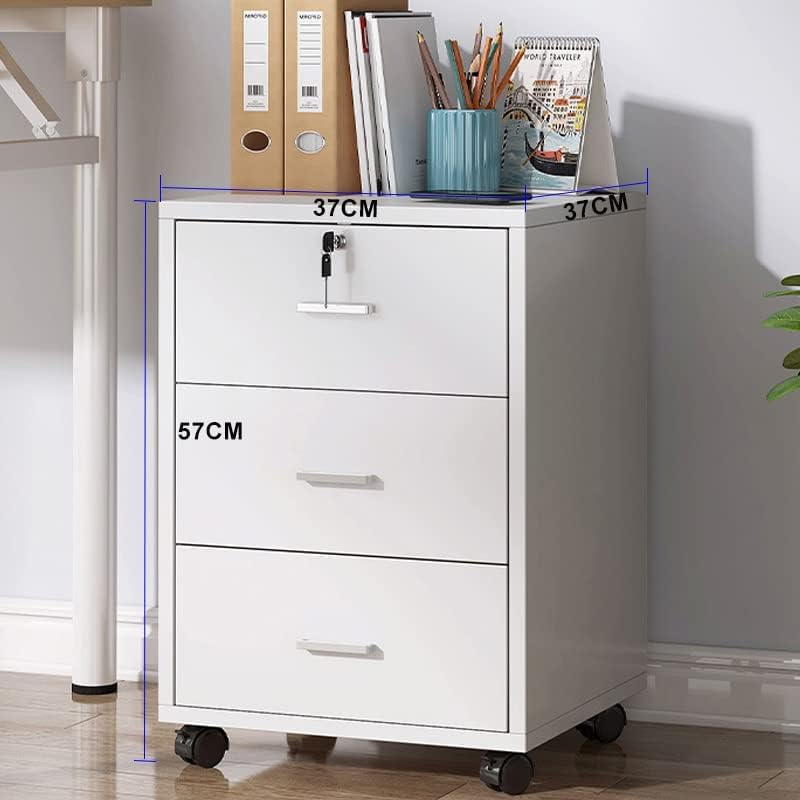 Office 3-Drawers Movable Pedestal – Climax Furniture
