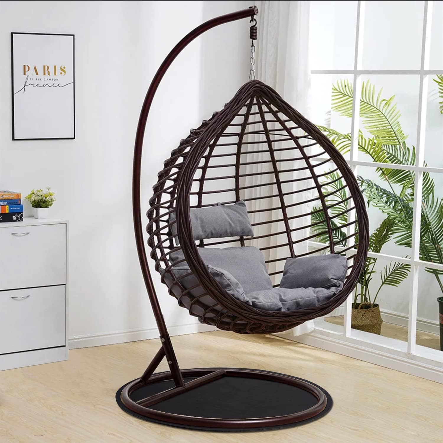 Swing Office Hammock Chair With Metal Stand – Climax Furniture