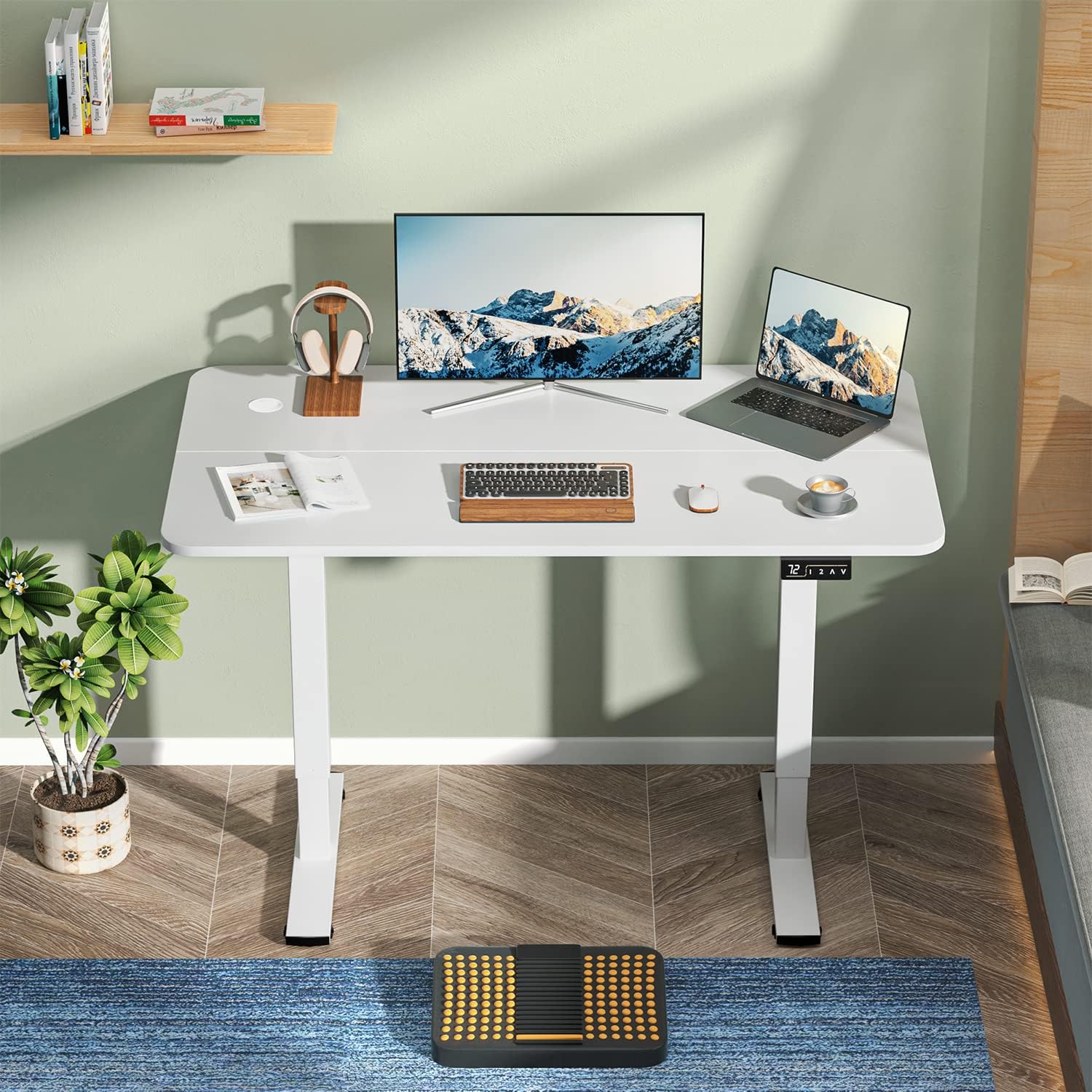 1.2M Electric Adjustable Office Table – Climax Furniture