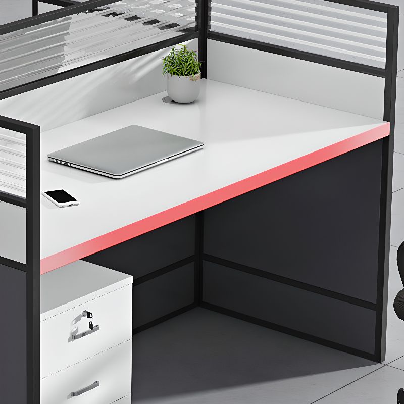 2 Way Modern Straight Office Workstation – Climax Furniture