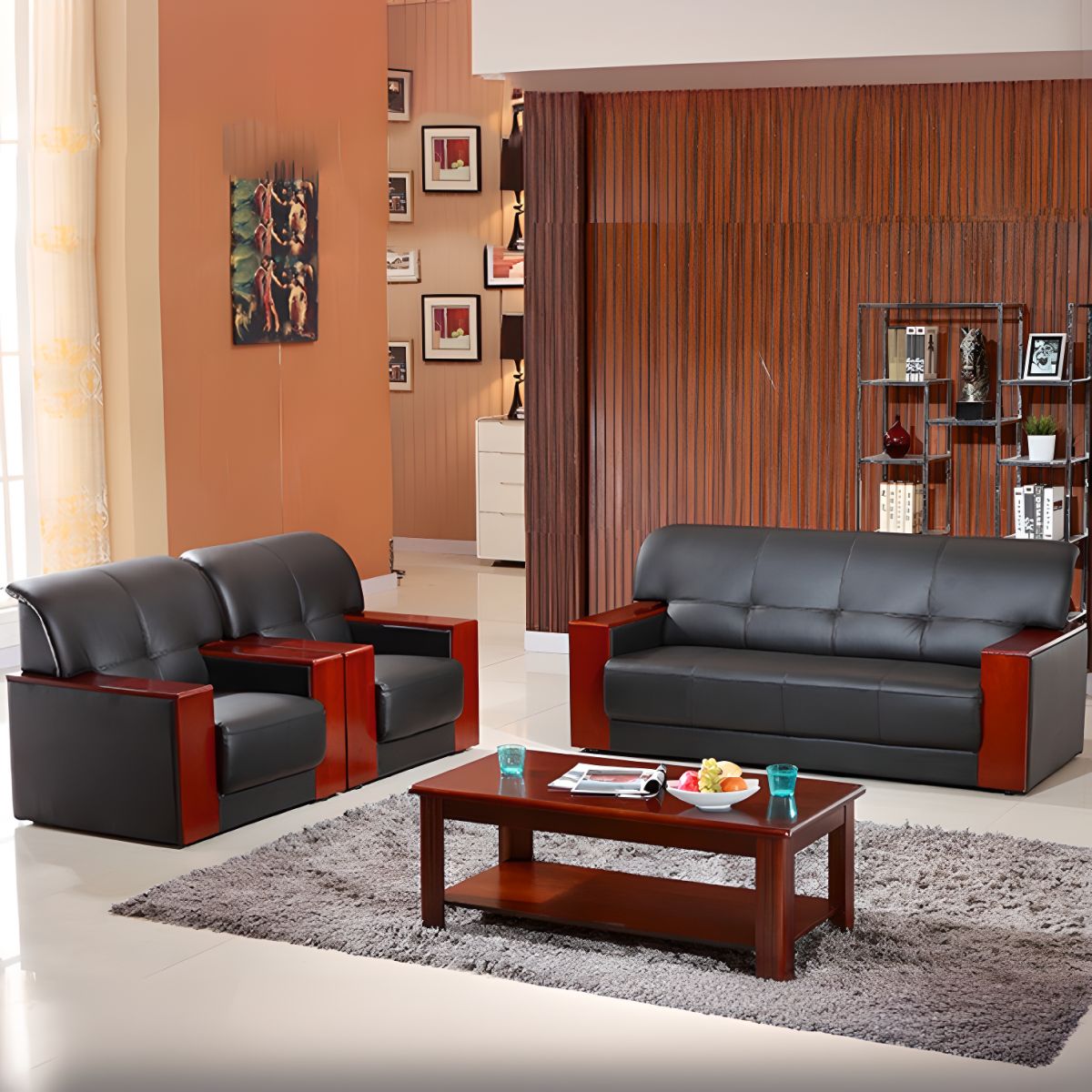 5 Seater Office Reception Waiting Sofa – Climax Furniture