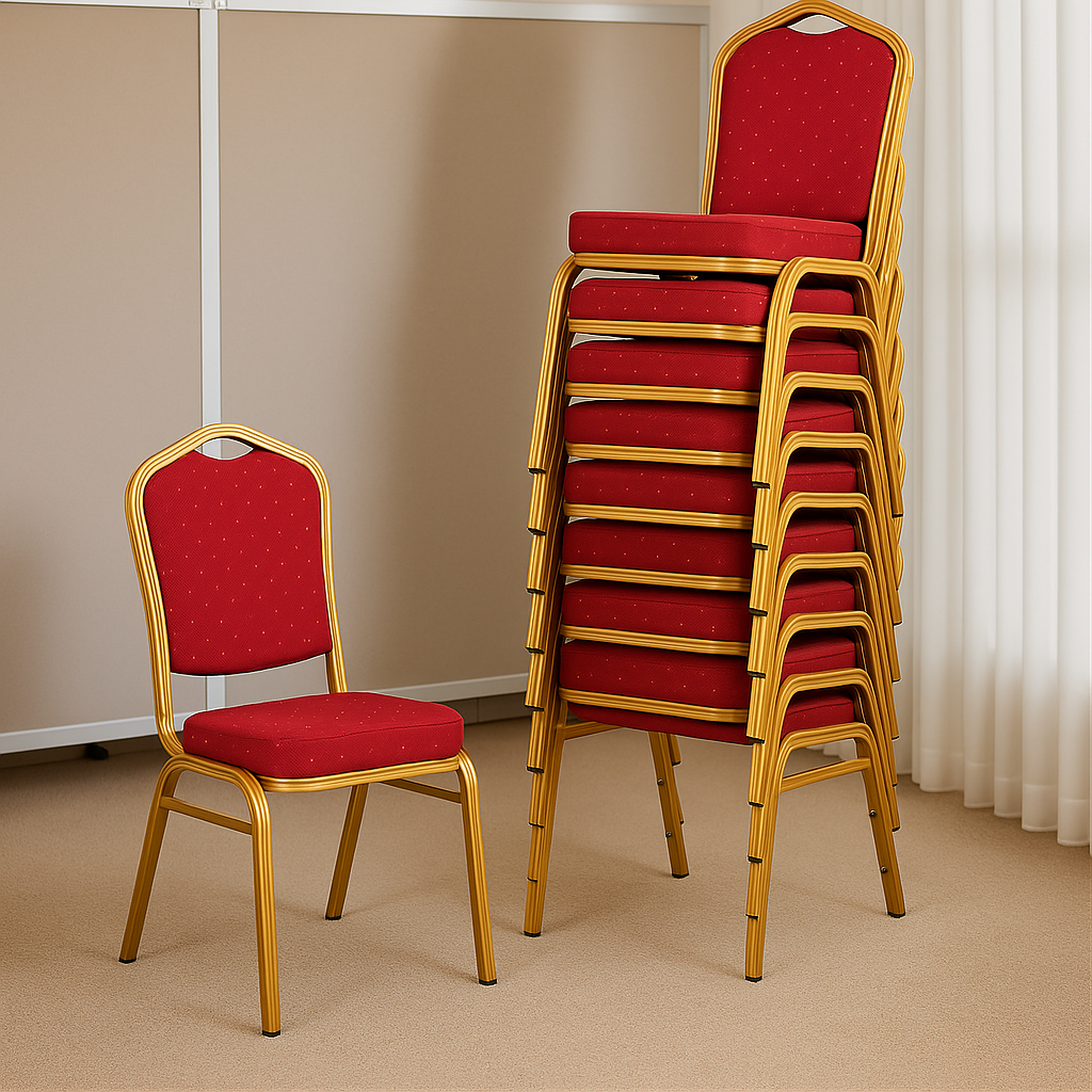 Red Banquet Conference Office Chair – Climax Furniture