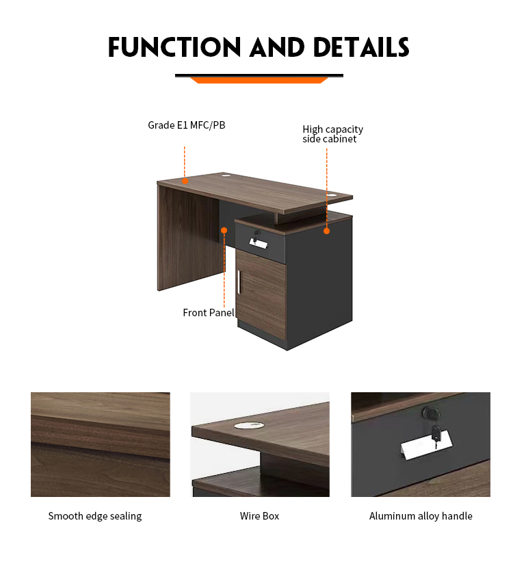 1.2M Modern Advance Office Desk – Climax Furniture