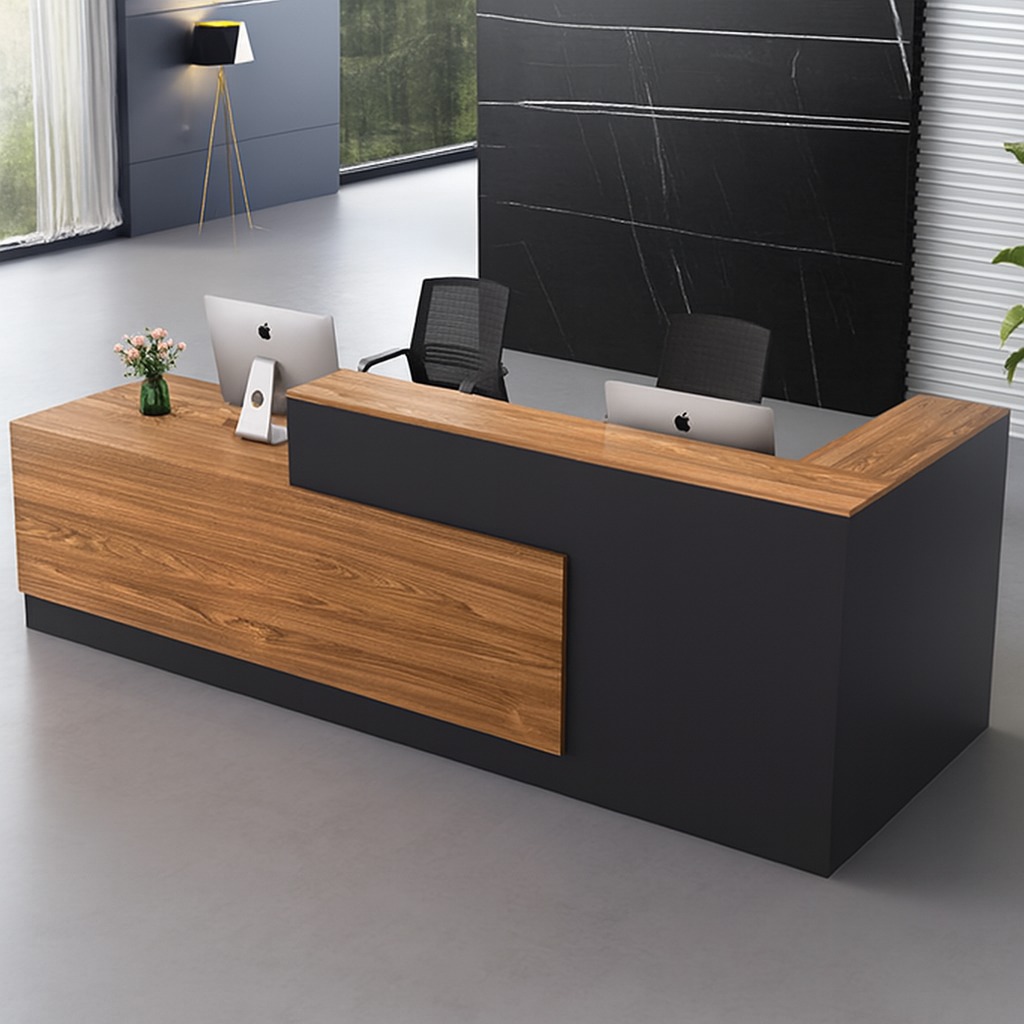 1.8M Office Reception Office Desk – Climax Furniture