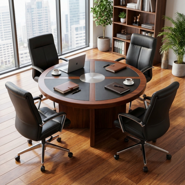 Round Conference Table in Nairobi, Kenya – Climax Furniture
