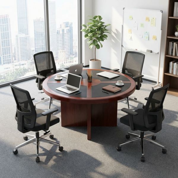 Round Conference Table in Nairobi, Kenya – Climax Furniture